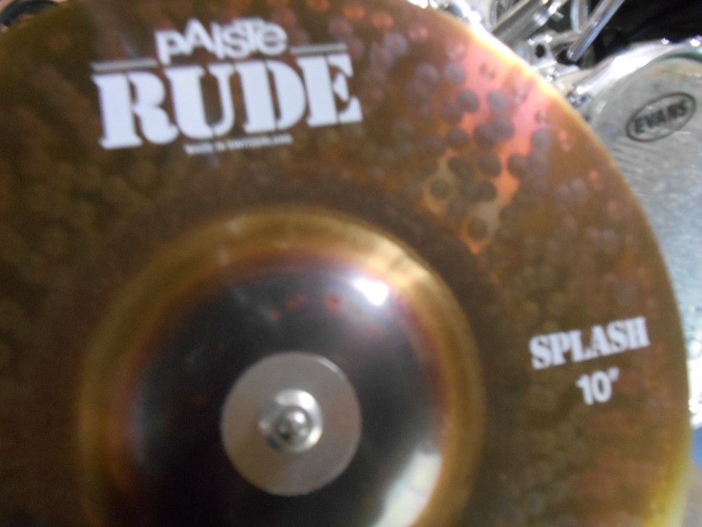 ラウド系バンド御用達！！PAISTE / RUDE 10 SPLASH | 【ドラレビ】ドラム機材に関するみんなの口コミやレビュー